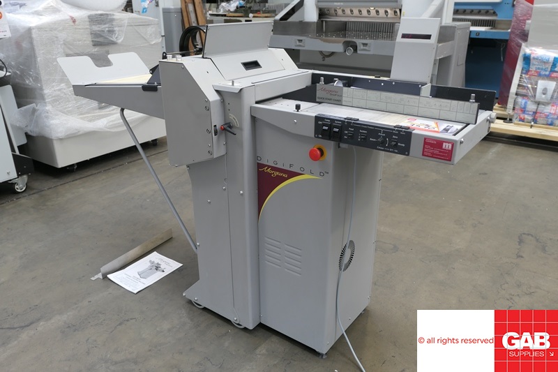Used Other Machinery morgana digifold - automatic creasing and folding ...